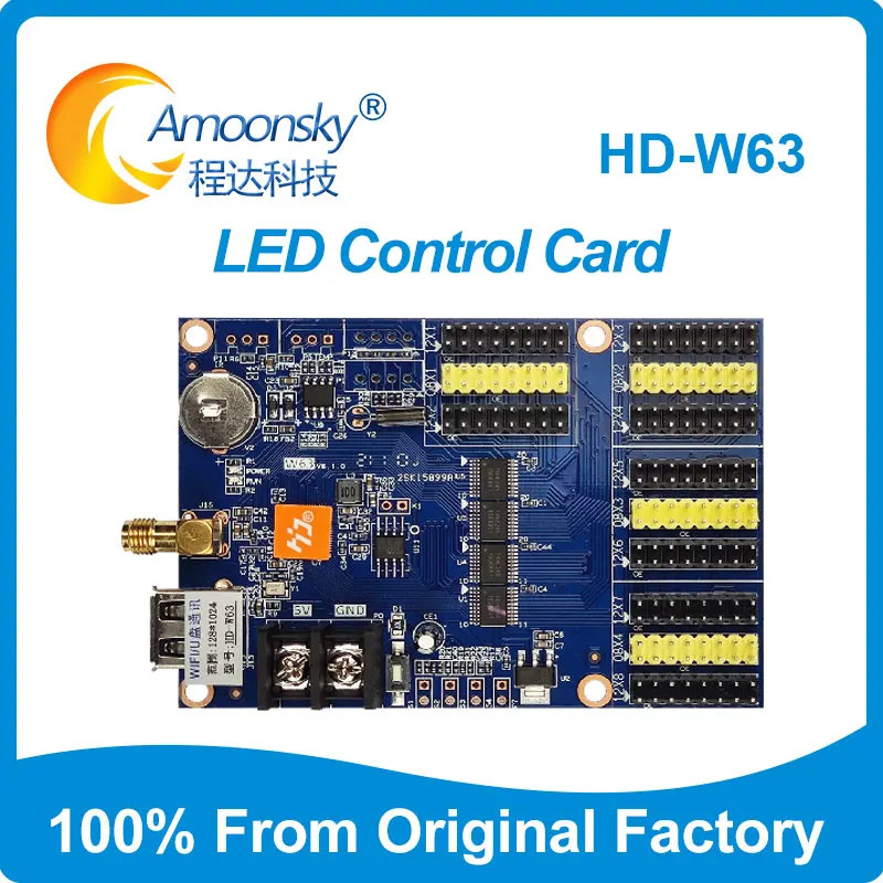 Hd-w63 Led Controller Card For Good Quality Samsung Qiangli Led Screen ...