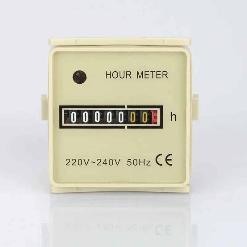 48x48mm-Industrial-Panel-Hour-Counter-Mechanical-110V-220VAC-99999H ...