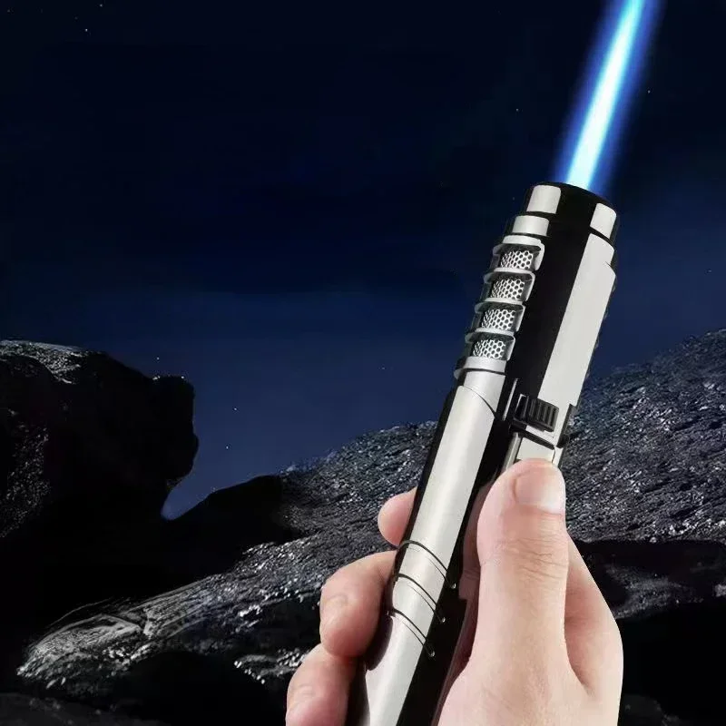 1800-High-Temperature-Spray-Gun-Butane-Gas-Lighter-Metal-Outdoor ...
