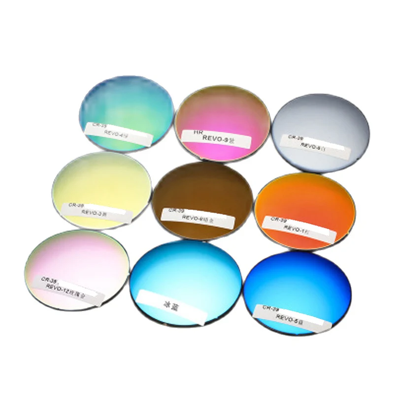 1-50-New-Accessories-Colorful-Dyeing-Nearsighted-Sunglasses-Resin-Lens ...