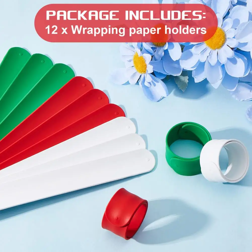 Paper-Roll-Wrapping-Strips-Flexible-Silicone-Slap-Bracelet-Poster ...
