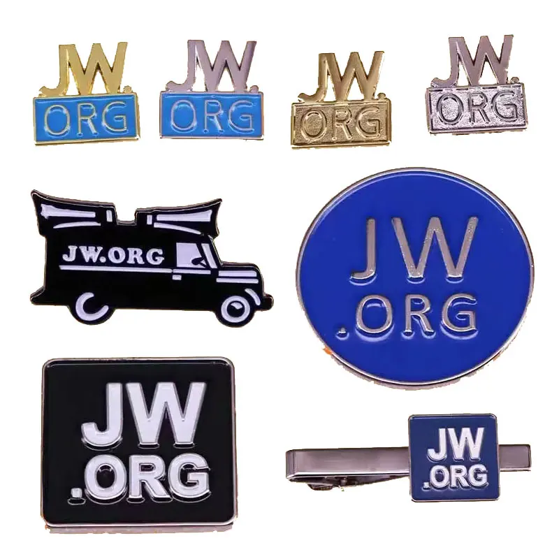 JW ORG Cartoon Metal Broche Broche Cartoon Metal Coletando Criatividade ...