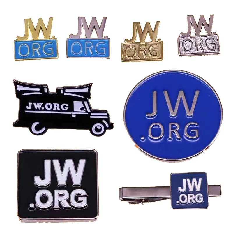 JW ORG Cartoon Metal Broche Broche Cartoon Metal Coletando Criatividade ...
