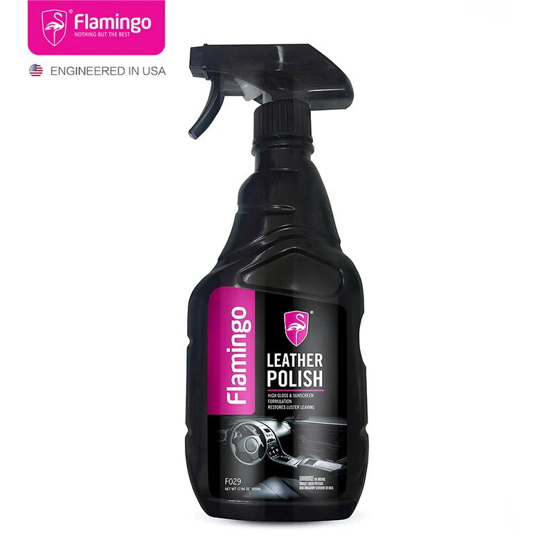 Flamingo F029 Leather Polish 500ml - Restores Supple Feel & Shine, 5 ...