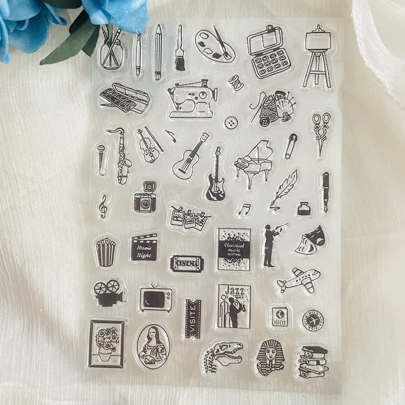 planner-drawing-small-object-Clear-Stamp-Transparent-Silicone-Stamp ...