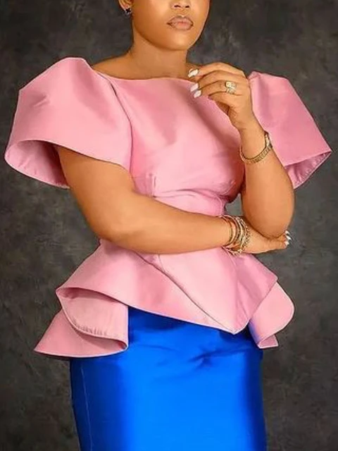 Peplum Shirt With Skirt