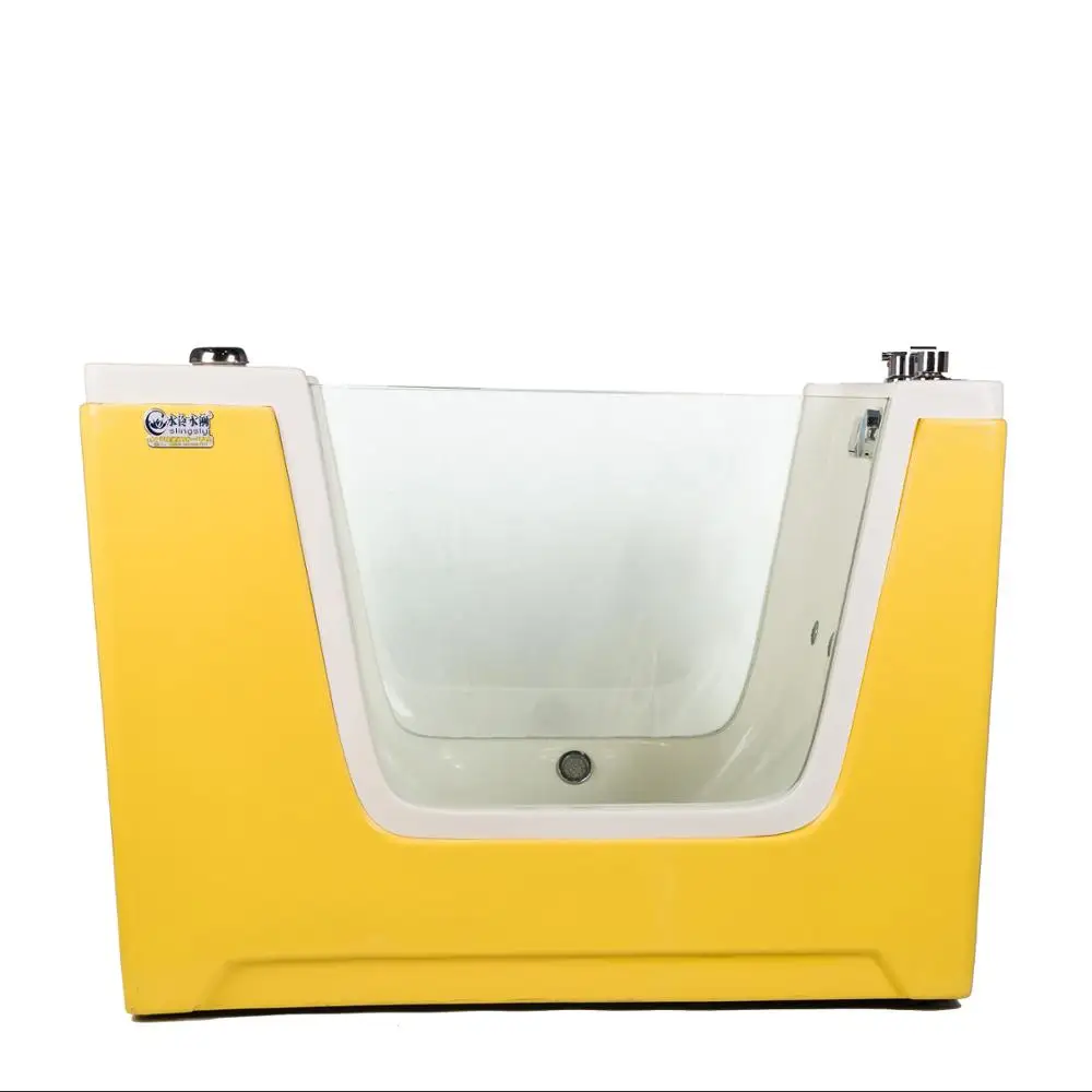 Manufacturing-portable-pet-tub-stainless-steel-dog-bathing-tub-hot-spa ...