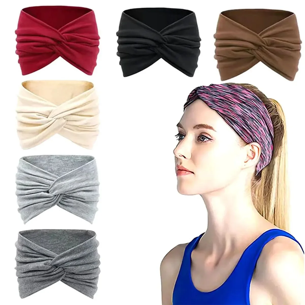 1pcs-solid-color-headband-with-wide-turban-headband-for-yoga-running ...