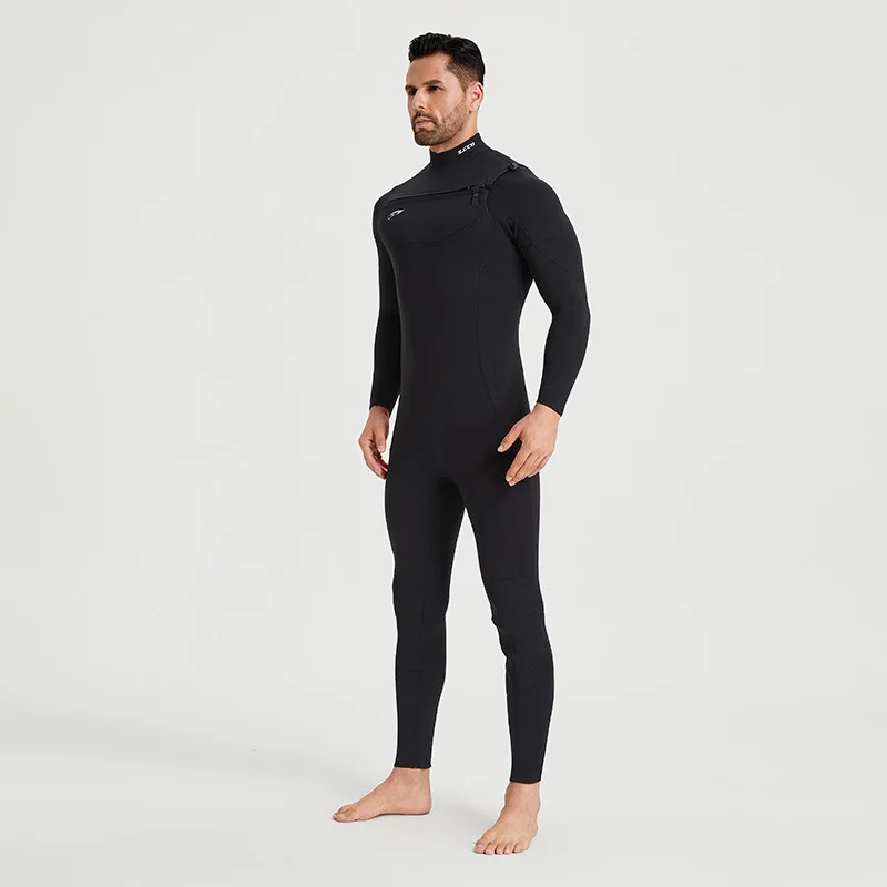 2-3mm-Warm-One-Piece-Wetsuit-For-Men-And-Women-Super-Elastic-Cr-Long ...