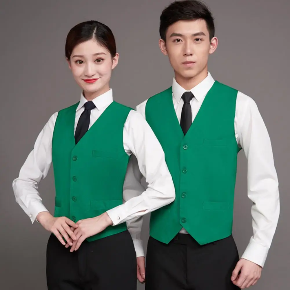 Hotel-Waitress-Vest-Uniform-Women-KTV-Bar-Billiard-Overalls-Restaurant ...