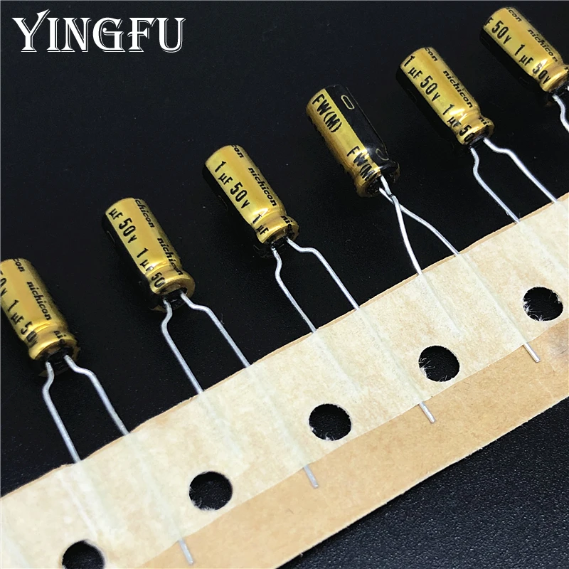 NICHICON-FW-condensador-de-Audio-HiFi-serie-5x11mm-10-piezas-100-piezas-1uF-50V-50V1uF.jpg