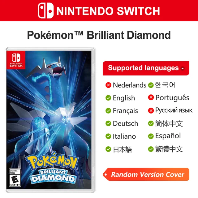 Pokemon Brilliant Diamond Nintendo Switch Game Deals 100% Official ...