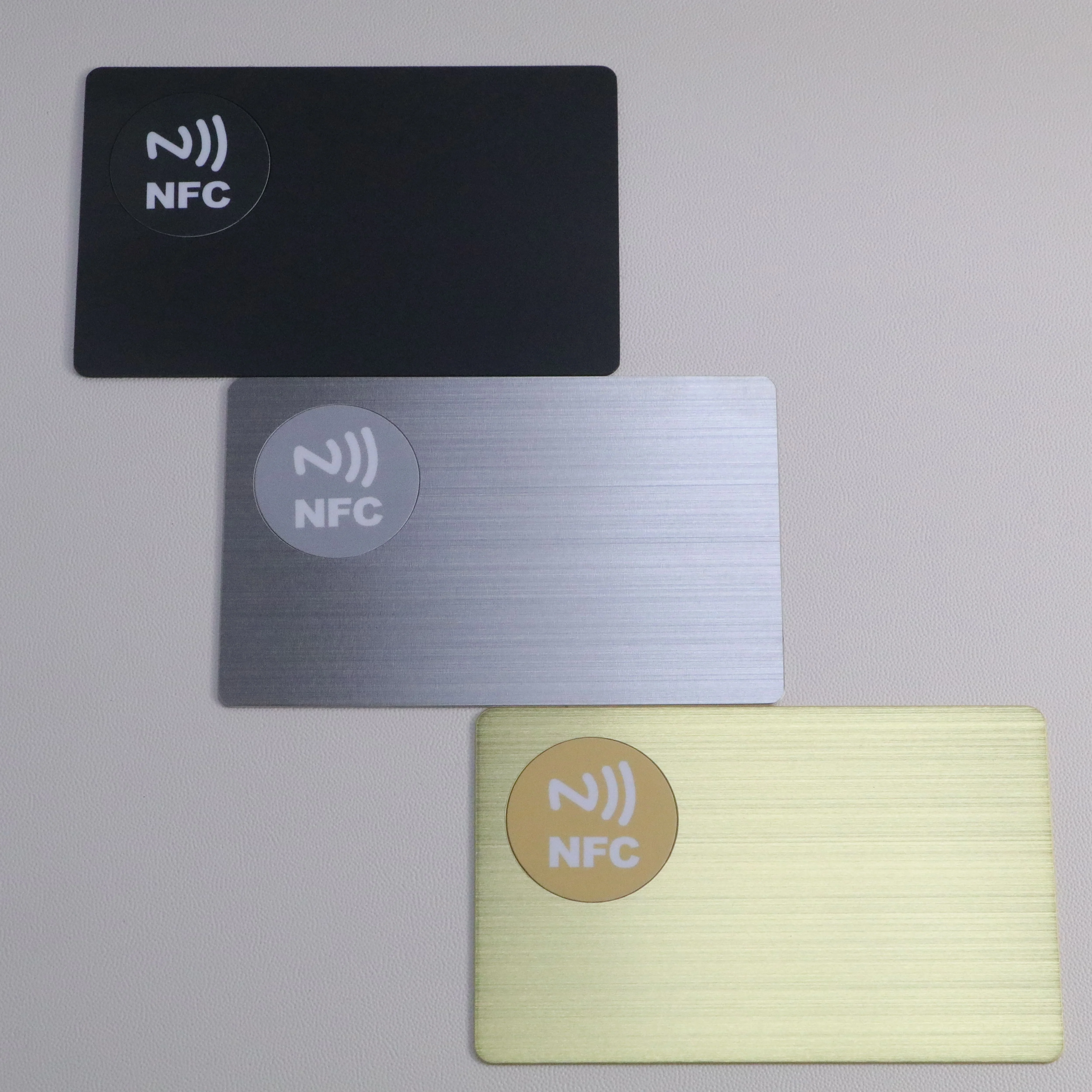 Metal-NFC-Contactless-Business-Card-Ntag216-Gift-Cards-With-Chip-DUI ...