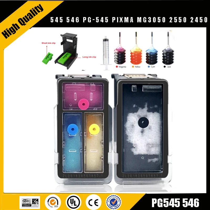 PG545-CL546-PG-545-Refillable-Ink-Cartridge-Replacement-for-Canon-545 ...