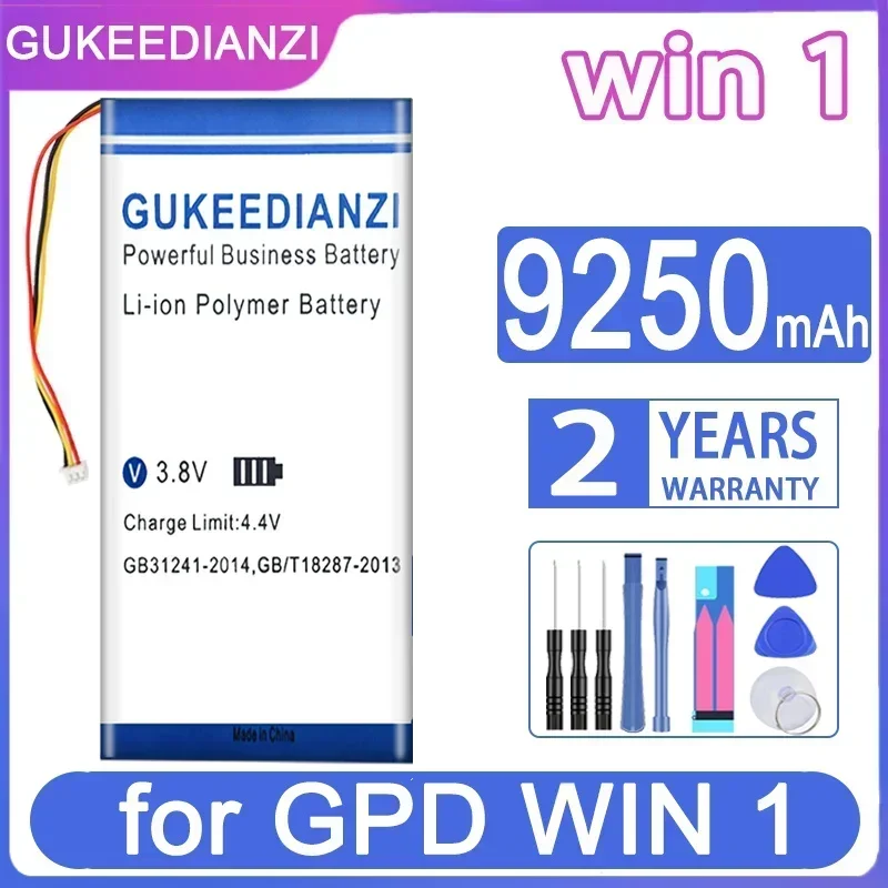GUKEEDIANZI-Replacement-Battery-Win-1-9250mAh-for-GPD-WIN1-Batteries ...