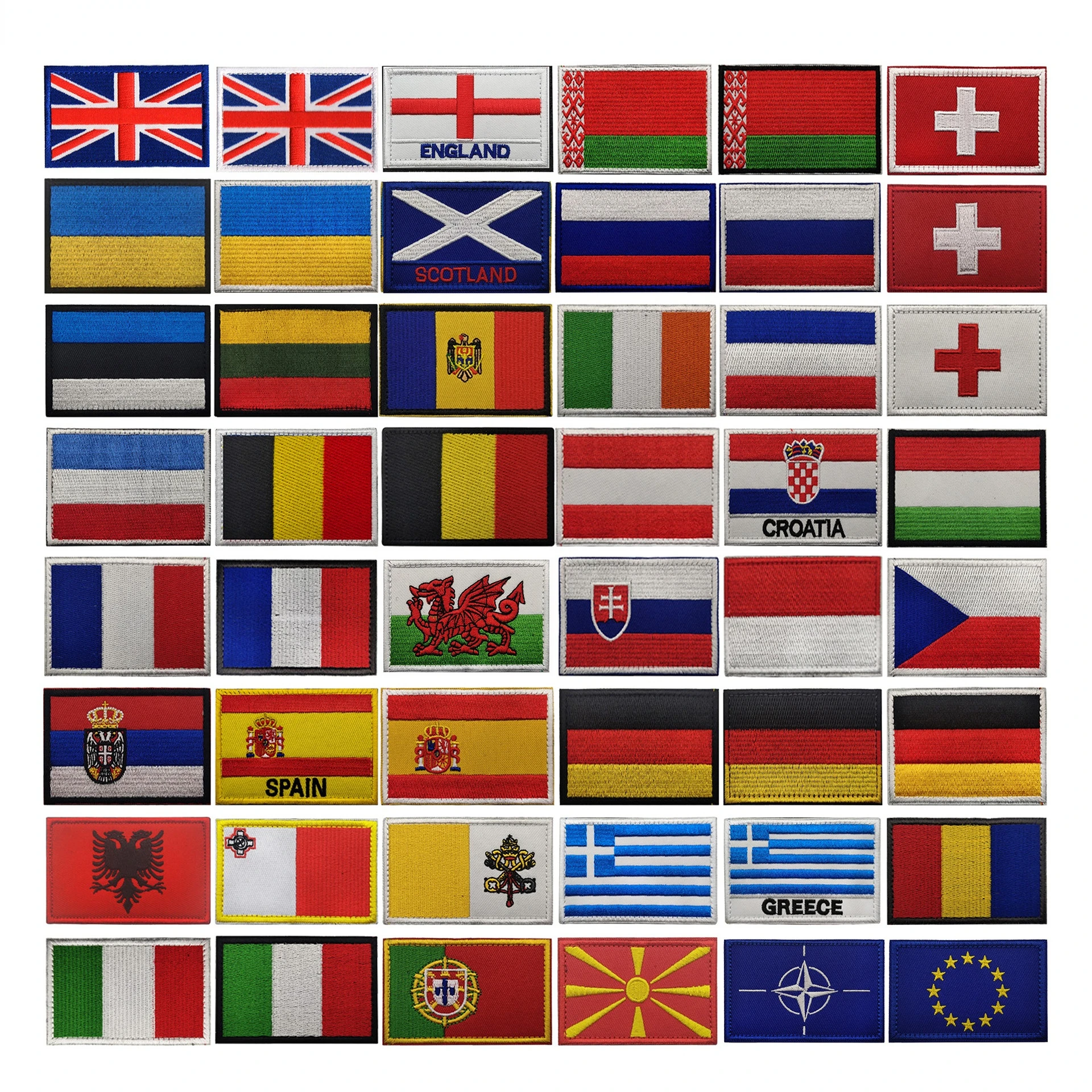 European-flag-badge-NATO-Greece-Scotland-Ireland-Croatia-Italy-Hungary ...