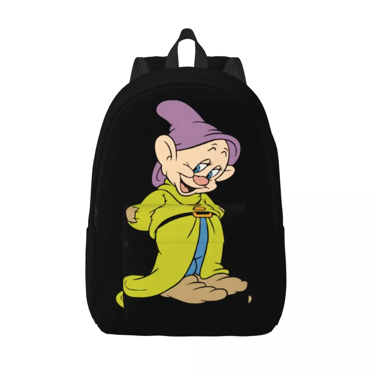 Custom Snow White And The Seven Dwarfs Canvas Backpacks for Women Men ...