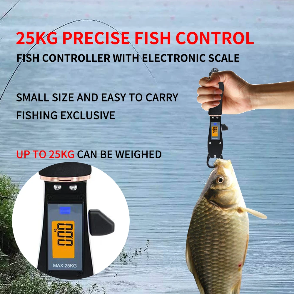 25kg-5g-digital-fishing-scale-Portable-fish-lip-grab-with-weight-scale ...
