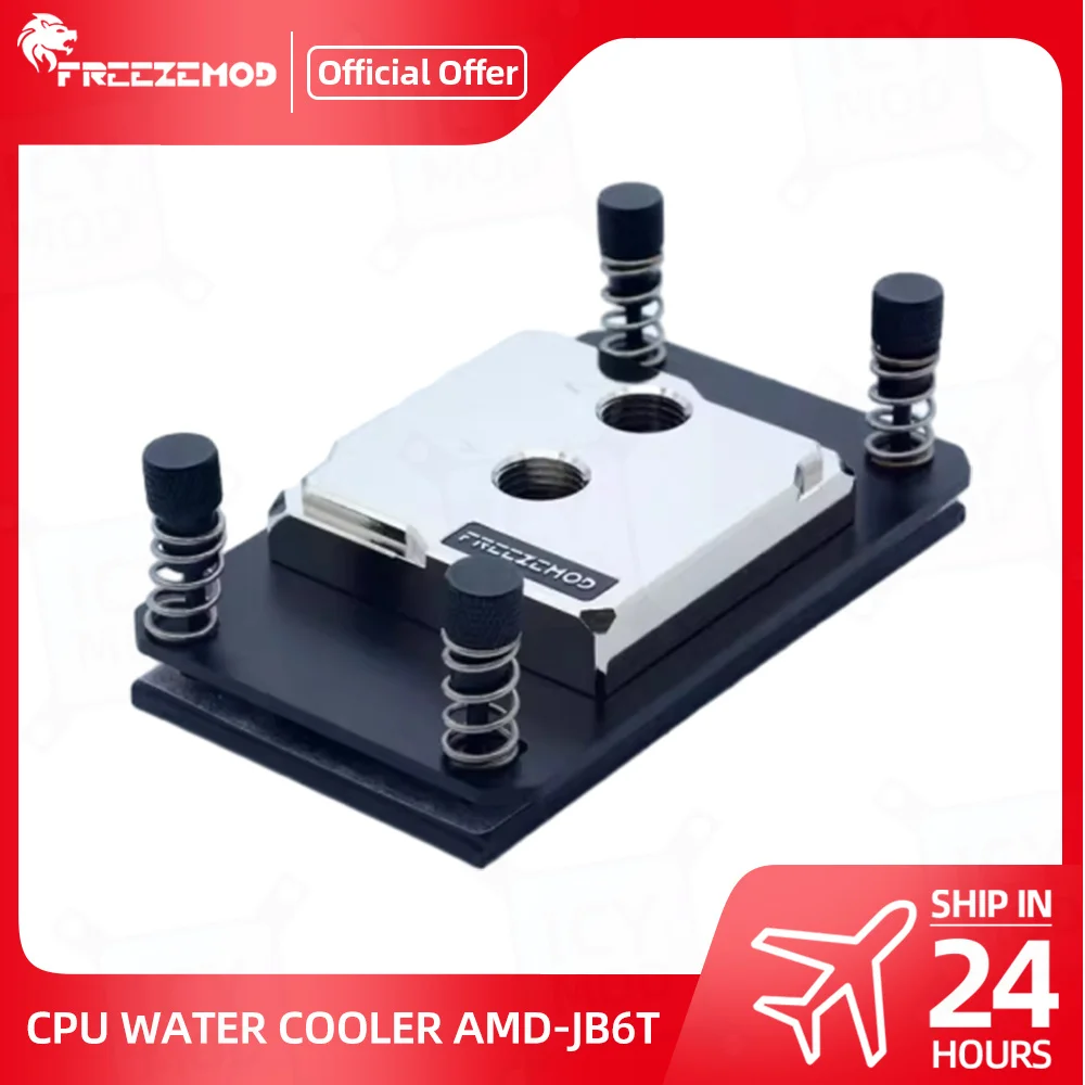 FREEZEMOD-AMD-CPU-Water-Block-Ryzen-Processor-Cooler-Metal-Cover-AM2 ...