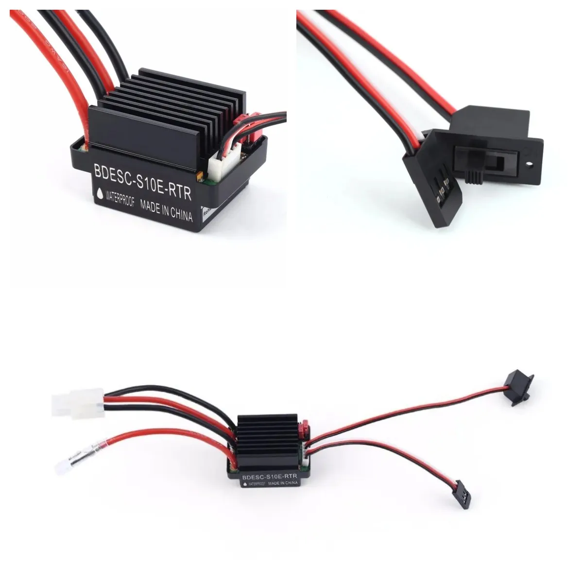High-Voltage-6-12V-320A-ESC-Waterproof-BDESC-S10E-RTR-NEW-Hobby-Brushed ...