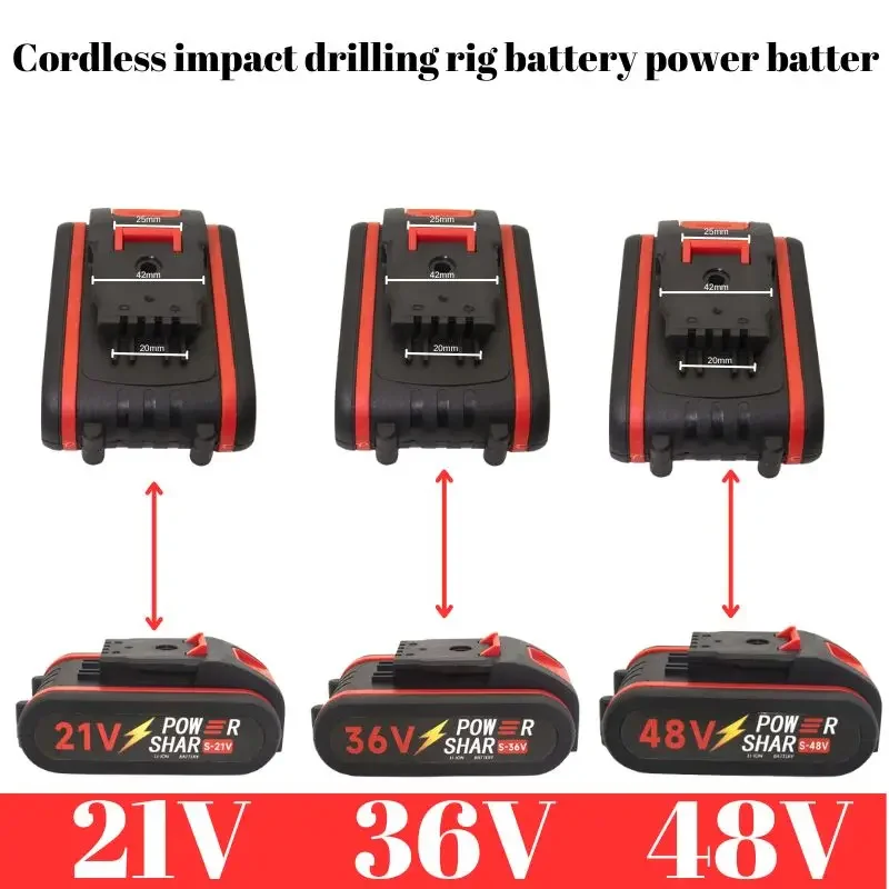 5000mAh-21V-Cordless-Impact-Drill-Battery-48VF-36VF-88VF-Impact-Drill ...