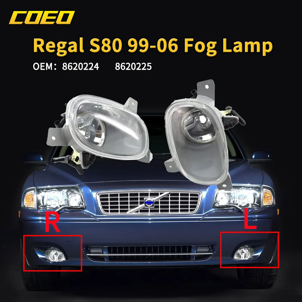 Auto-Front-Bumper-Fog-Light-Lamp-Assembly-For-Volvo-S80-1999-2006 ...