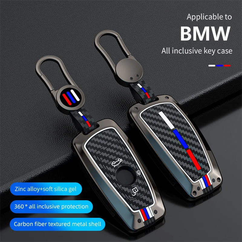 Zinc Alloy Car Remote Key Case Cover Shell For Bmw 1 3 5 7 Series X1 X3 ...