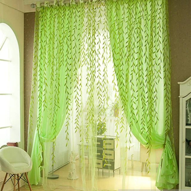 Lime Green Window Curtains