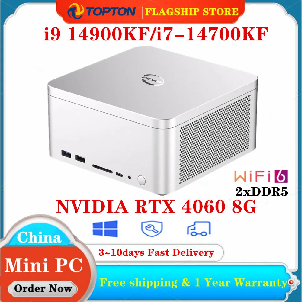 Topton-14th-Gen-Gaming-Mini-PC-Gamer-Intel-i9-14900KF-i7-NVIDIA-RTX ...