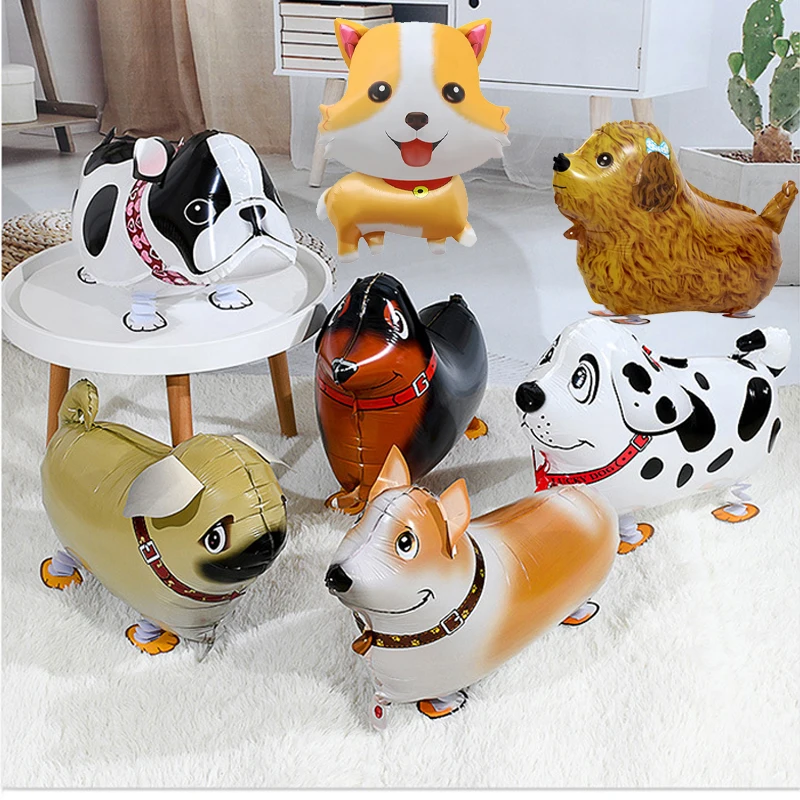 Pet-Dog-Aluminum-Film-Balloon-Husky-Spotted-Dog-Sausage-Dog-Corgi ...