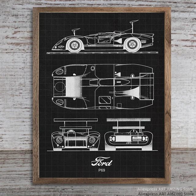 Ford Car Blueprints