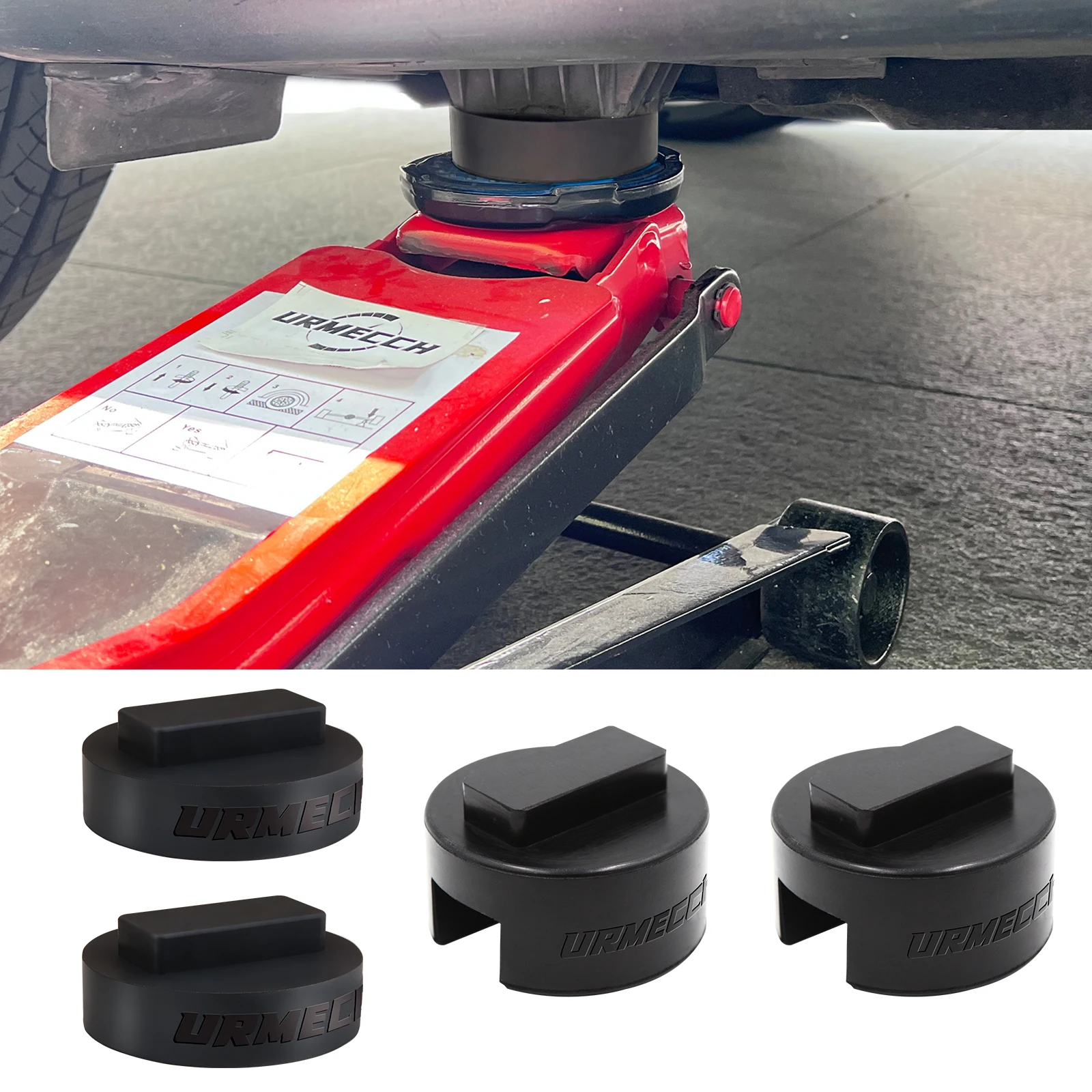 Car Jack Pad for BMW and Mini Rubber Pucks Block Fits Hydraulic Bottle ...