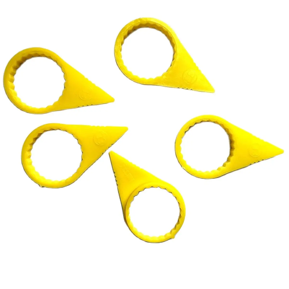 Wheel Nut Indicator Ring Type Yellow PE Material SW33Y 500pcs For 33mm ...