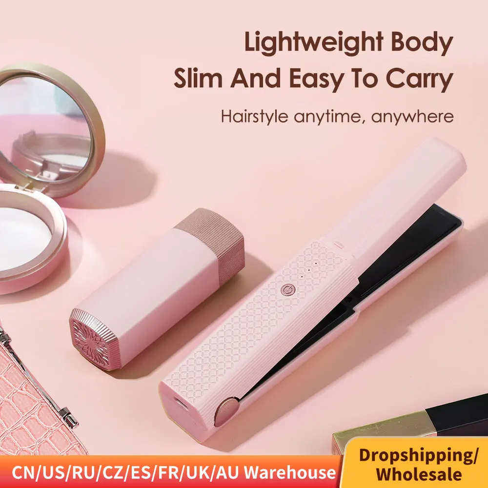 Fer-lisser-sans-fil-USB-mini-bigoudi-en-c-ramique-3-temp-ratures ...