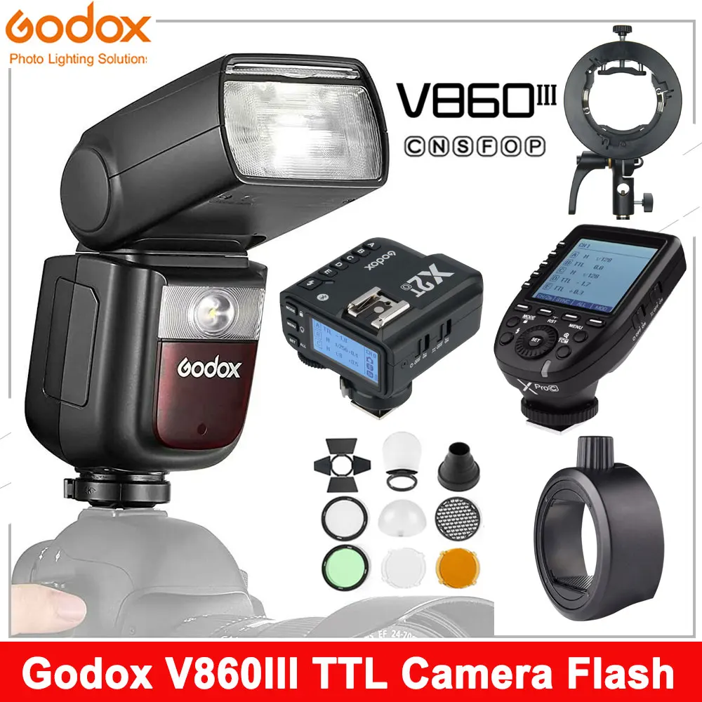 Godox-Flash-de-c-mara-V860III-V860-III-V860IIIC-V860IIIN-V860IIIS ...