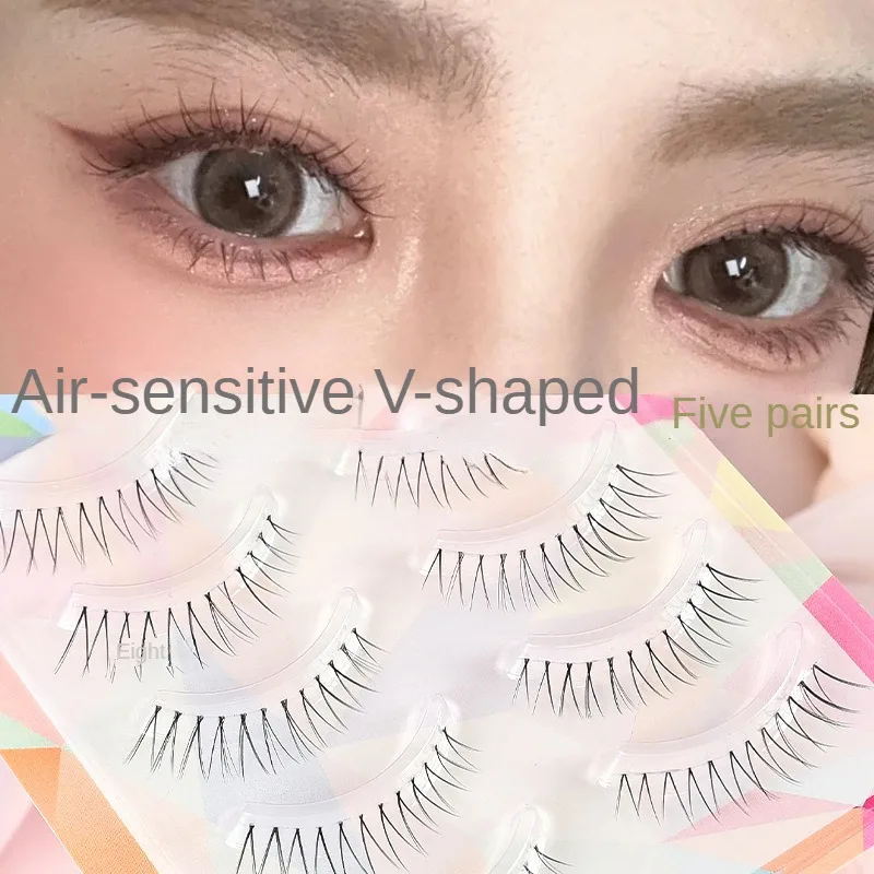 1-Set-Trendy-Artificial-Eyelashes-Handmade-Fibers-Faux-Eyelashes ...