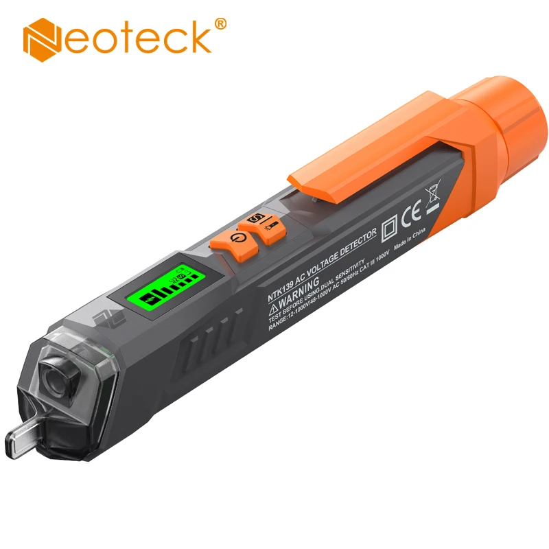 Neoteck-12V-48V-1000V-Tester-di-tensione-ca-senza-contatto-Pen-Detector ...