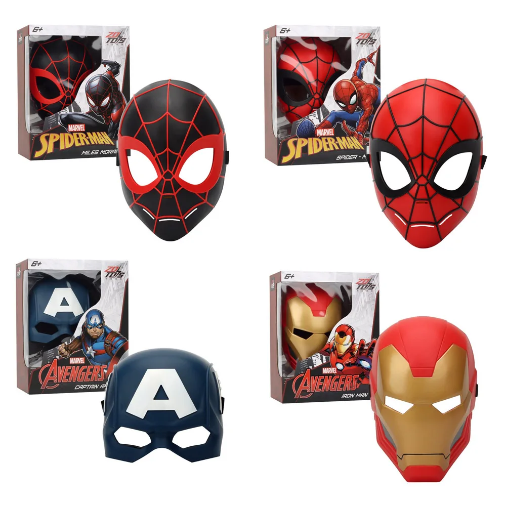 Spiderman-Mask-Superhero-Miles-Morales-Peter-Parker-Spider-Man-Cosplay ...