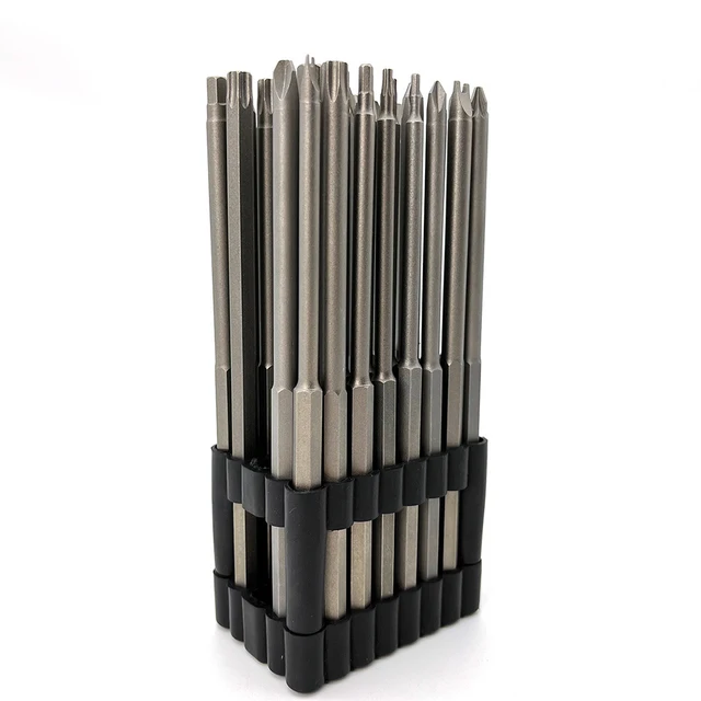 32pcs 150mm Push Button Switch Screwdriver Bit Set Long Torx Tamper Proof Spanner 1 4inch Hex Shank PH1 PH2 PZ1 PZ2 Part Tool AliExpress 1420