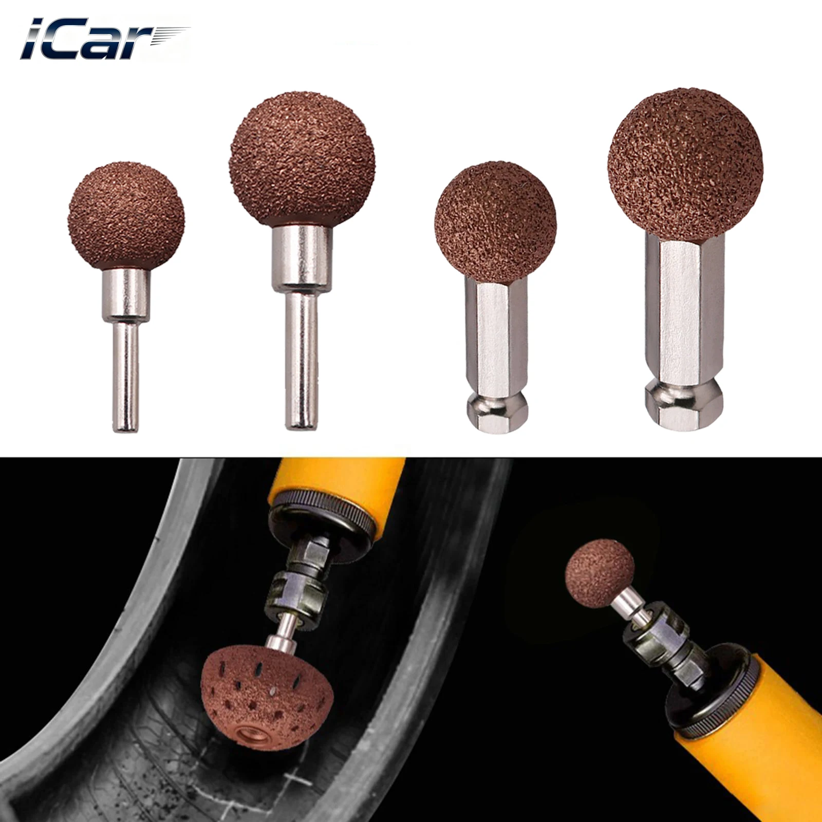 Car Buffing Wheel Tire Repair Grinding Head 22mm/25mm Tungsten Steel ...