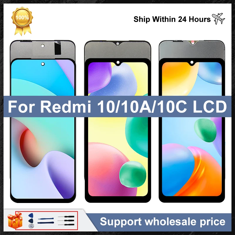IPS-For-Xiaomi-Redmi-10A-LCD-Redmi-10C-Display-With-Frame-Touch-Screen ...