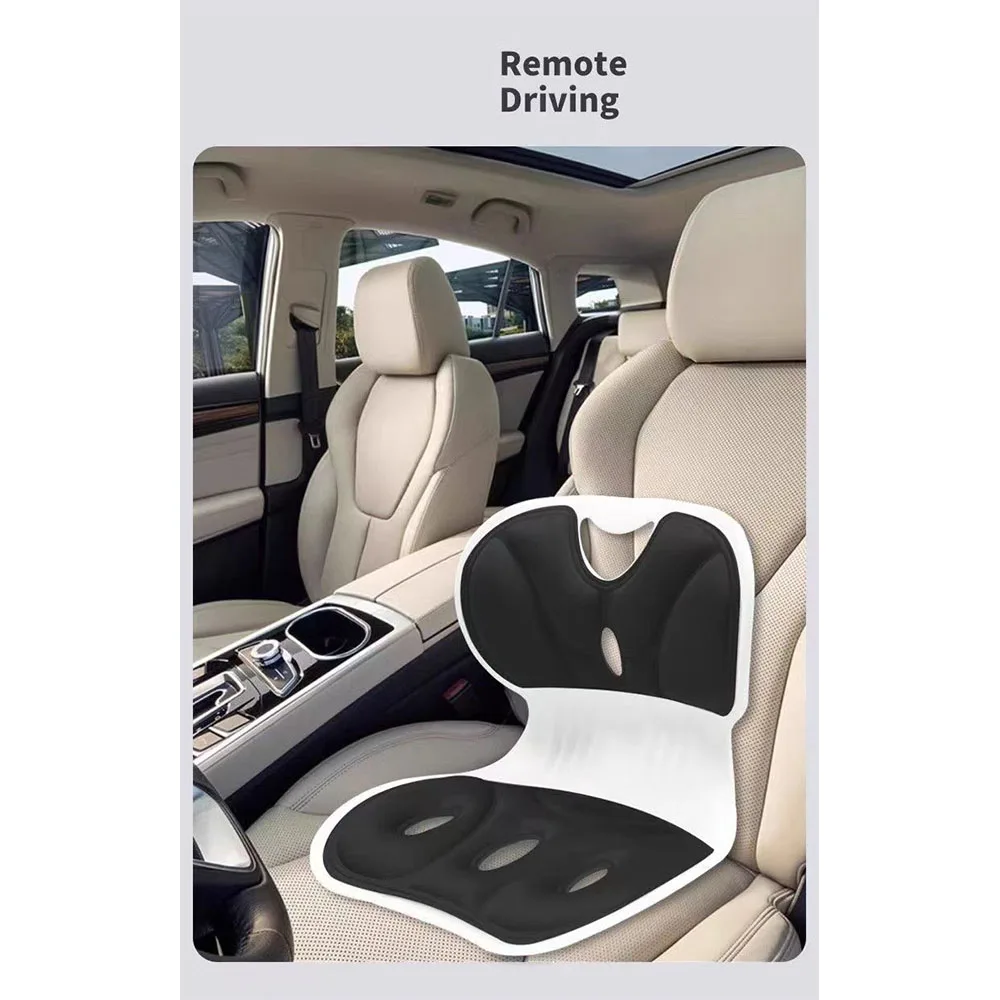 Chair-Back-Support-Massage-Cushion-Lumbar-Brace-Car-Truck-Office-Home ...