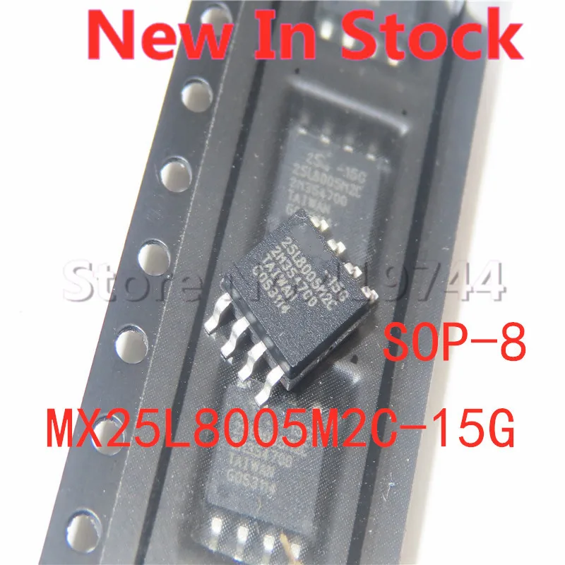 5PCS-LOT-100-Quality-MX25L8005M2C-15G-25L8005-MX25L8005-SOP-8-SMD ...