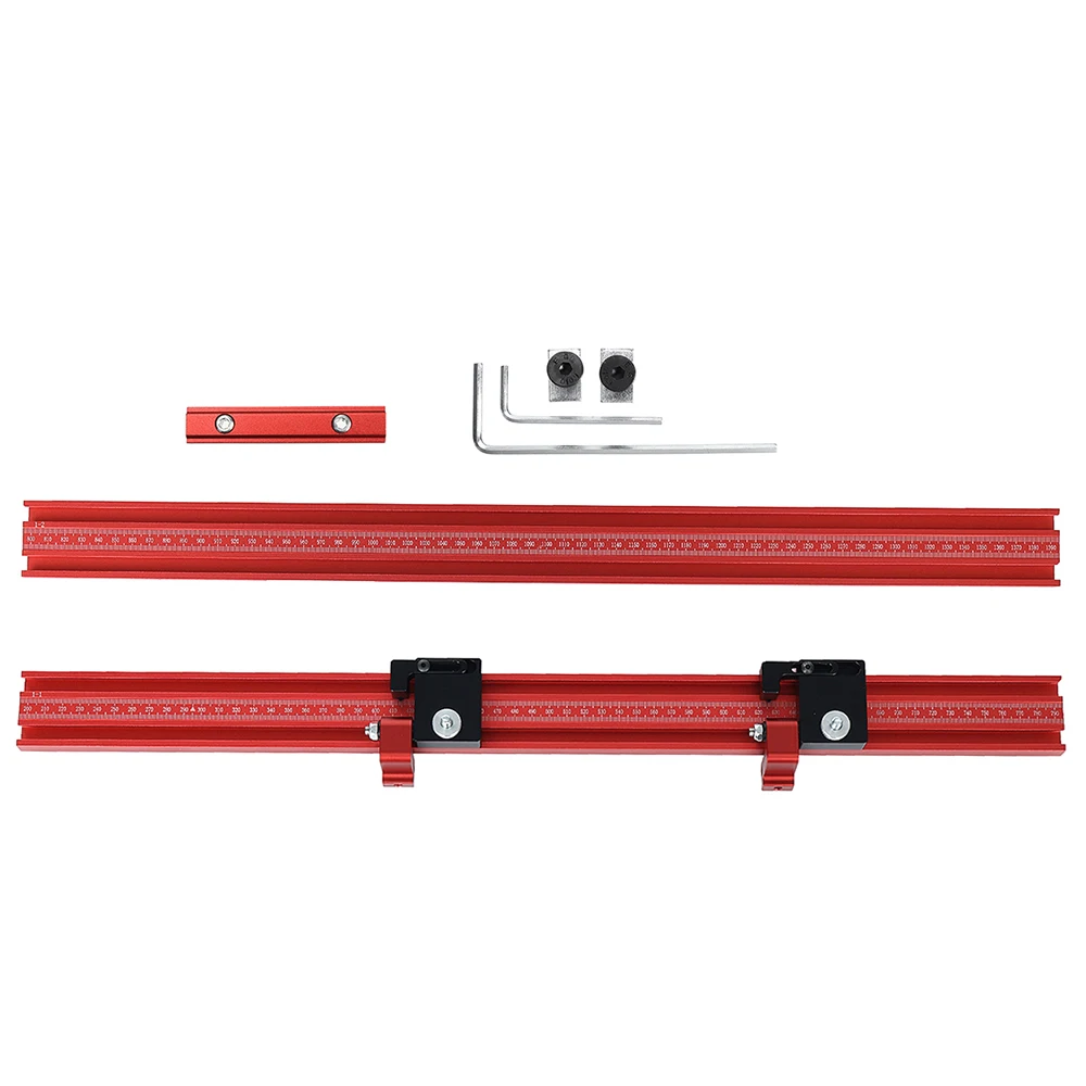 Woodworking Extension Guide Rail T-track T-Slot Aluminium Alloy Miter ...