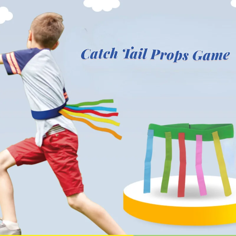 Kindergarten-Collective-Game-Catch-Tail-Props-Outdoor-Game-Multi-Person ...