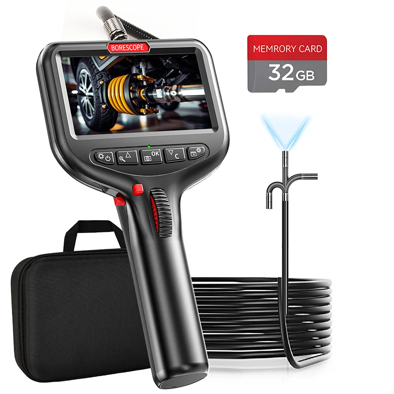 Industrial Endoscope Camera 360 Degree 2-way Rotation 200W 1080P HD ...