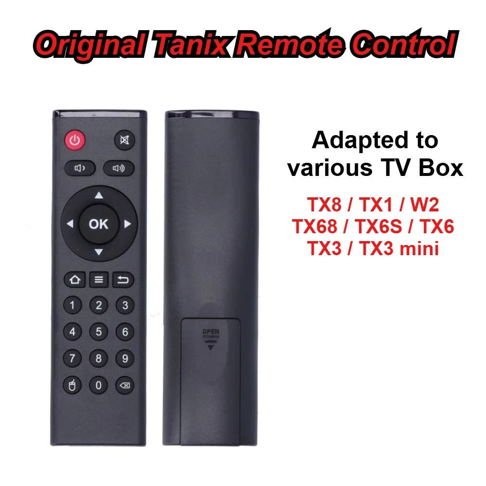 Universal Remote Control Replacement For Original Tanix W2/TX1/TX8/TX5 ...