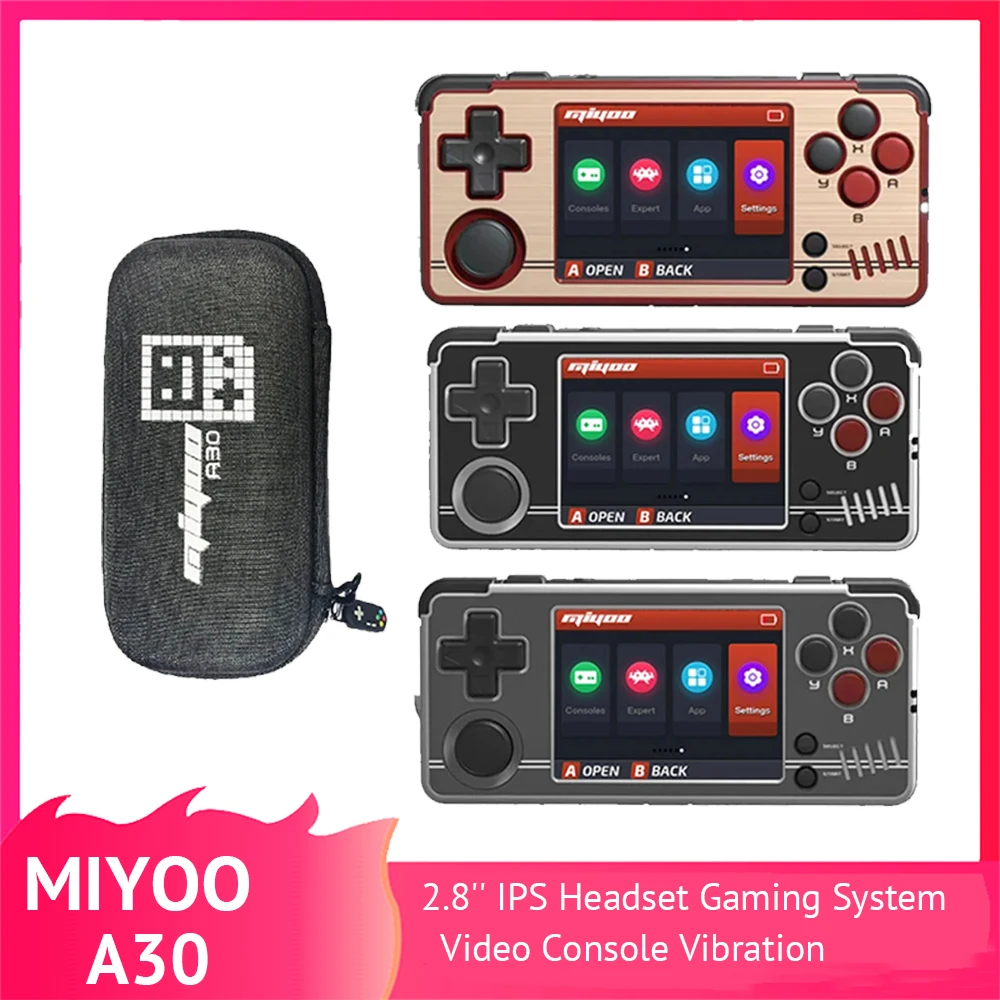 MIYOO-A30-Handheld-Game-Console-2-8-IPS-Screen-Linux-System-2-4GWifi ...