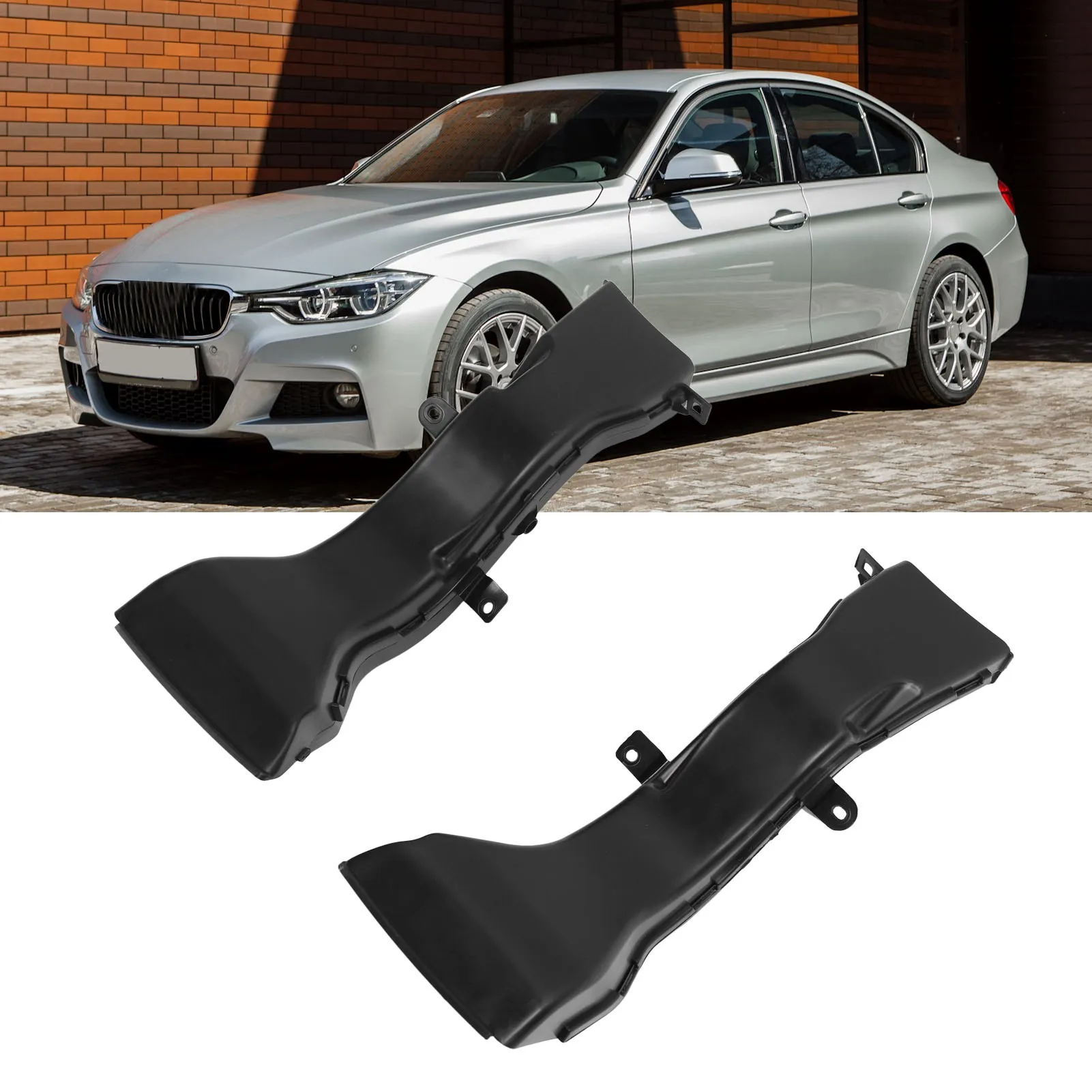 1Pair Air Intake Duct 51748054230 Rugged Stable Performance Brake Air Duct for 3 Series F30 320i ...