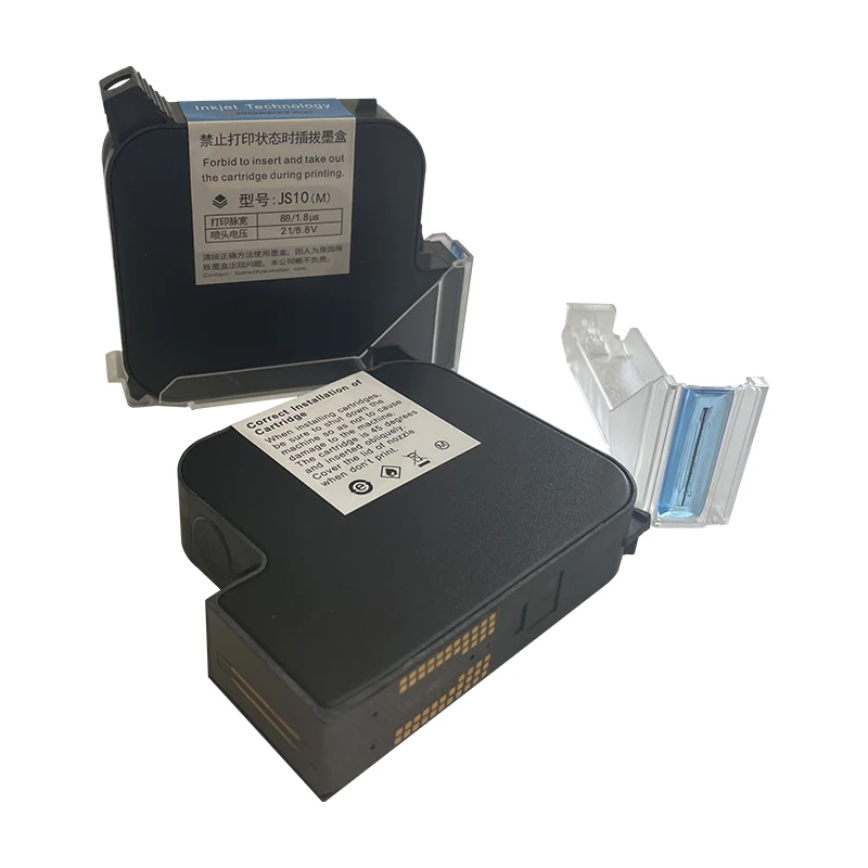 JS10 nozzle 25.4mm Black Red Green Blue White Yellow Quick dry ink ...